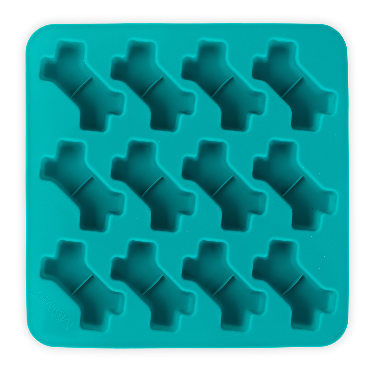 Messy Mutts Silicone Bake & Freeze Dog Treat Making Mold Bone Shape