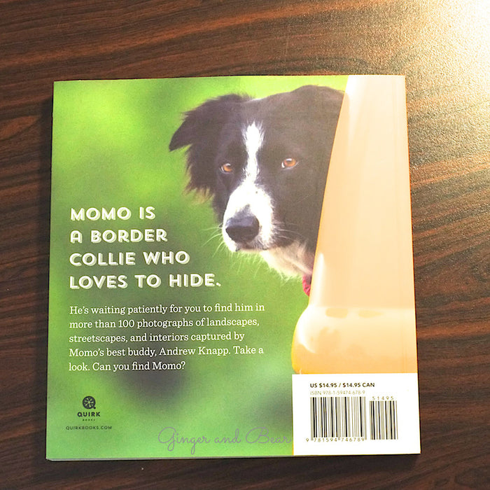 Book: Find Momo, Border Collie hide-and-seek Dog