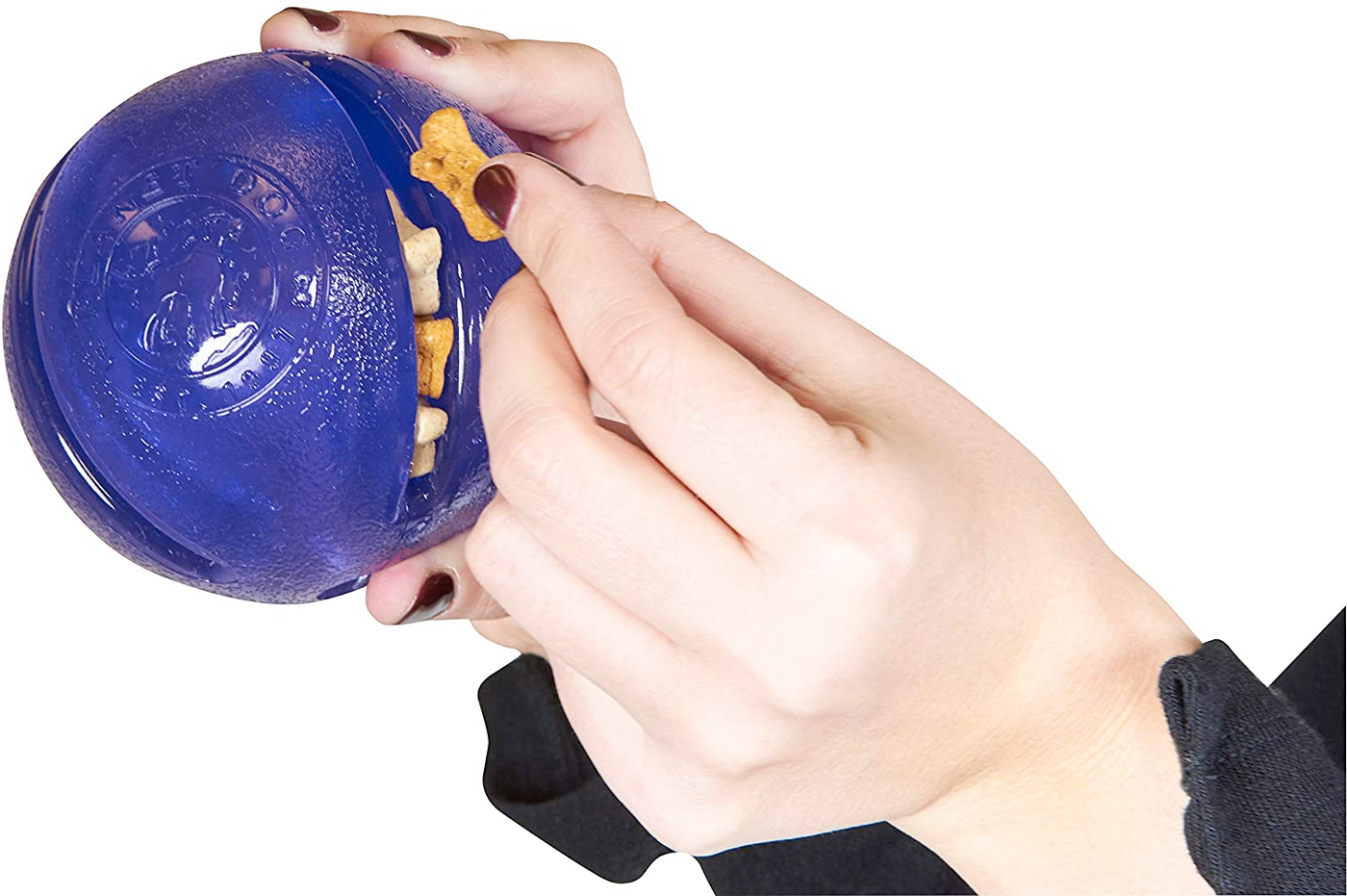 Planet Dog Orbee Tuff Interactive Treat Dispenser Dog Toy Guru Ball