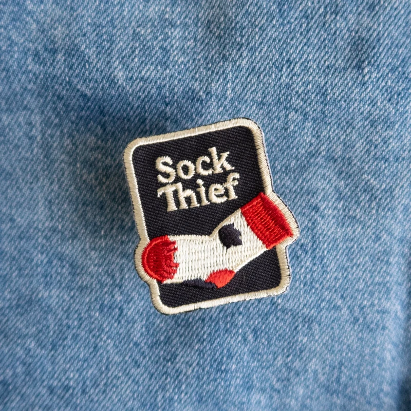 Dog Merit Badges: Sock Thief – Ginger and Bear